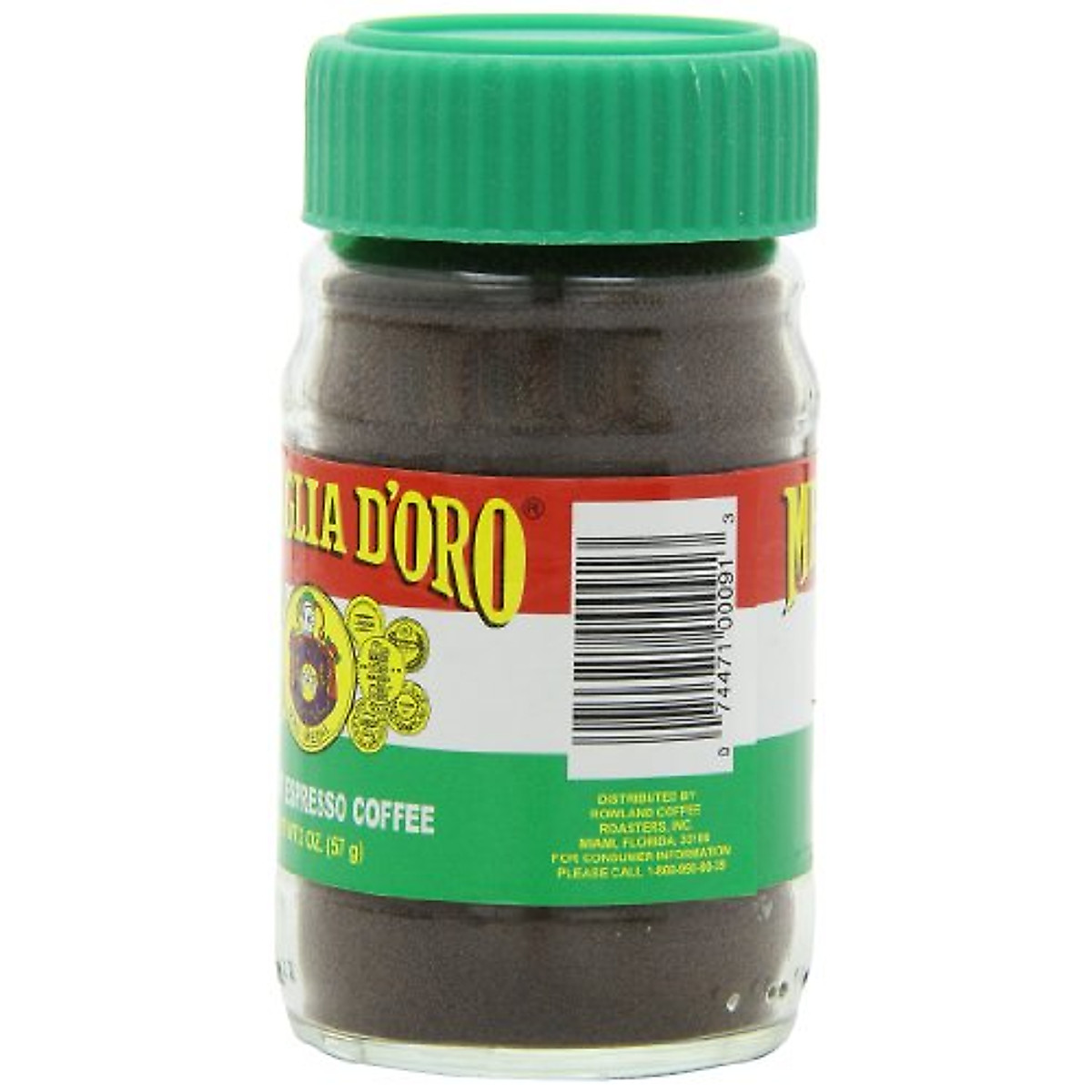 Medaglia D'Oro Espresso Style Instant Coffee, 2 Ounces (Pack of 12)