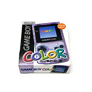 Game Boy Color Console in Clear Purple - JAPANESE IMPORT