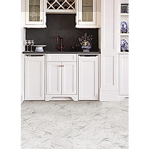 FloorPops Cameron Peel & Stick Floor Tiles, White