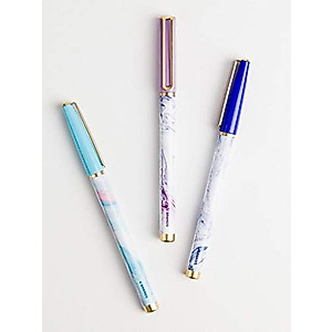 The Catalina Porous Tip Pen, Marble Swirl, 3 Count