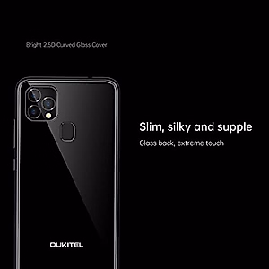 OUKITEL C22 Unlocked Cell Phone, 2021 Dual SIM Smartphone 5.86 Inch HD Screen+, 4GB+128GB Android 10 T-Mobile, Rear 3 Camera Face/Fingerprint ID(Black)