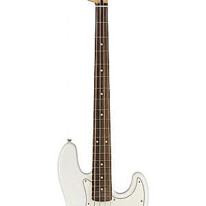 Fender Player Jazz Bass, Polar White, Pau Ferro Fingerboard