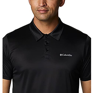 Columbia Men's Hike Polo, Black, X-Large