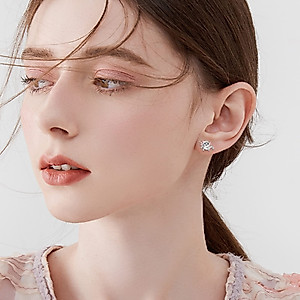 YAFEINI Axolotl Stud Earrings Sterling Silver Sea Creature Stud Earrings Tiny Earrings Animal Lover Cute Jewelry Gift