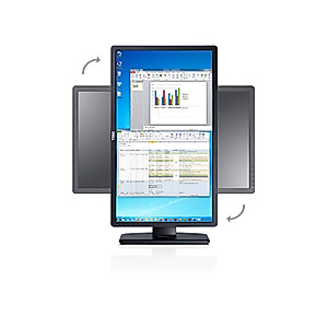 Dell Professional P2314H 23-inch Widescreen Flat Panel Monitor with LED w/Built-in USB 2.0 HUB & Height Adjustable Stand, Tilt & Swivel, Stand.