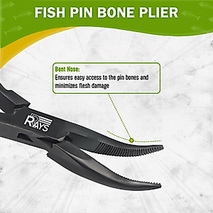 Fish Bone Pliers/Tweezers Stainless Steel – Fish Deboning Tools for All Kind of Fish.