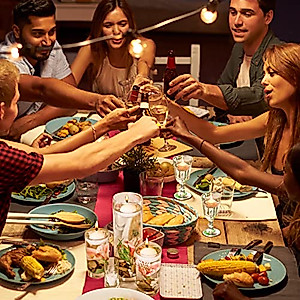 Floating Candles 24 Pack, 2 Inch Long Lasting Small Unscented White Floating Candle for Wedding, Birthday, Holiday & Home Decoration