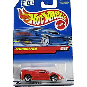 HOT WHEELS FERRARI F50 2007 ALL STARS RED