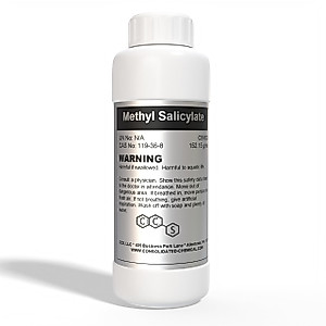 Methyl Salicylate (Oil of Wintergreen) | High Purity - New Tamper-Evident Sealed Bottles| Made in USA - 500mL (16 Fl Oz)