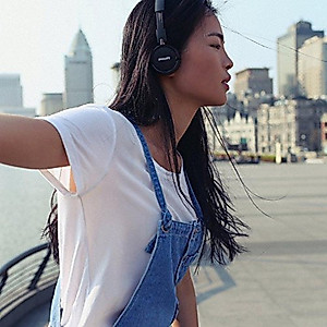 Philips SHB6250/27 Wireless Bluetooth Headphones, Black