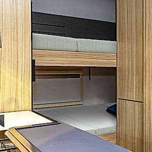 MUUEGM 3 Inch Foldable Mattress Trifold Mattress Folding Bed,Memory Foam Floor Sleeping Mattress,Portable Trifold Toddler Bed Mattress XL Twin Silver Golden