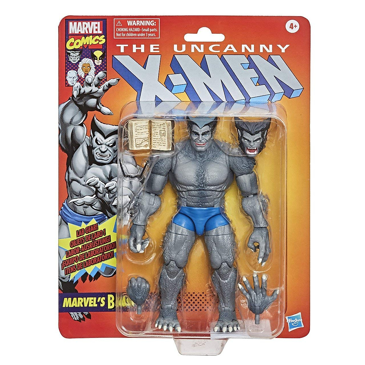Hasbro Marvel Legends Series 15 cm Collectible Marvel’s Beast Action Figure Toy Vintage Collection