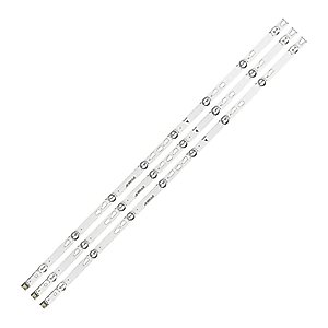 INPETS LED Bar(3) Fit for TCL 40FA3203 40FD2700 40FS3750 40FS3800 40FS3850 L40F3303B L40F3301B Thomson 40FA5405 TOT_40F3800_3X8_3030C-V1