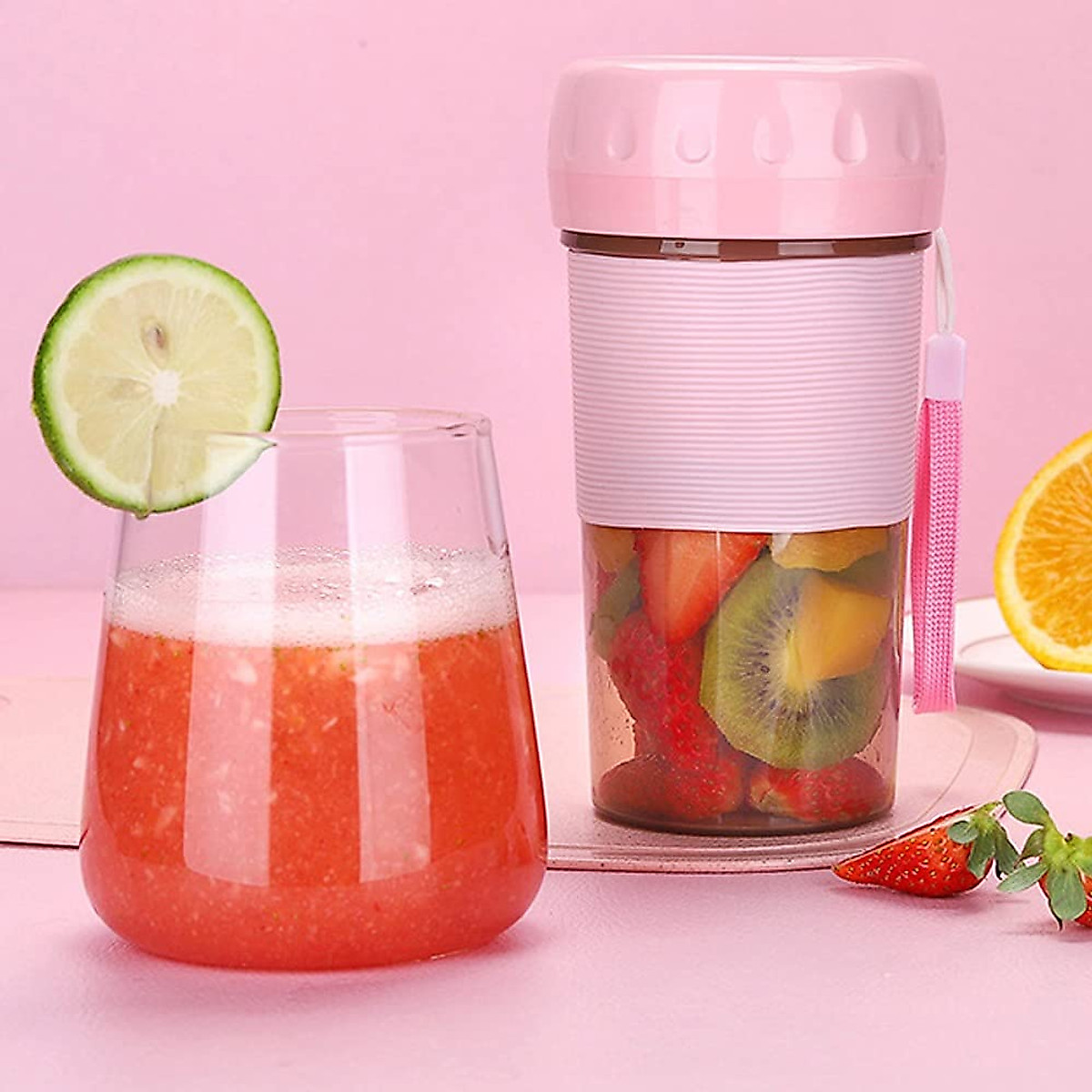 Electric Juicer Small Fruit Food-Blender Mini Food Processor 300ML Blender Electric Kitchen Mixer Juicer Fruit