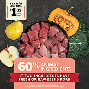 ACANA Grain Free Dry Dog Food, Red Meat Recipe, 13lb