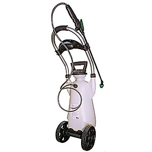 Scotts 190617 Lithium-ion Pump Zero Wheeled Sprayer, 3 Gallon, 3-Gallon, Powered Cart