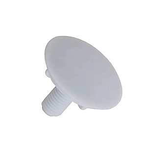 Cabilock Bathtub Accessories Plastic Kitchen Faucet Hole Dispenser Decorative Cover Kitchen Sink Tap Hole Plug (White) Tub Drain Stopper