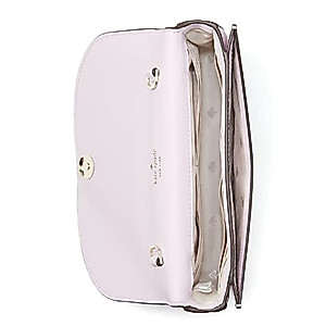 Kate Spade Kristi Wallet On String Leather Crossbody Bag Purse Handbag (Pale Amethyst)