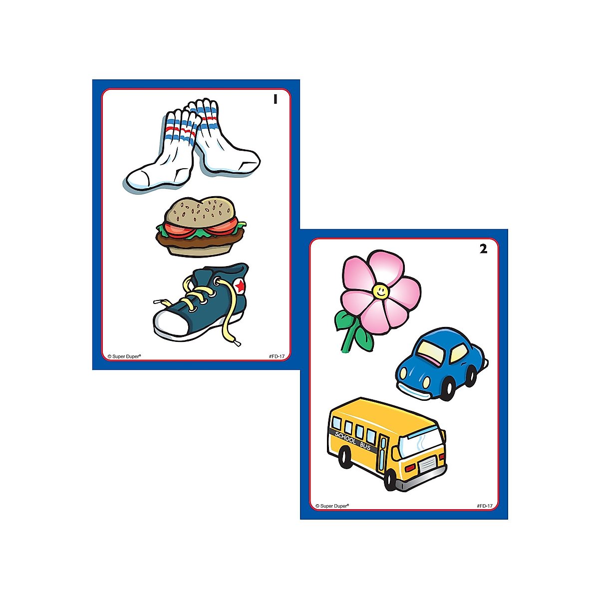 Super Duper Publications | What Doesn’t Belong? Fun Deck | Vocabulary and Classifying Skills Flash Cards | Educational Learning Materials for Children