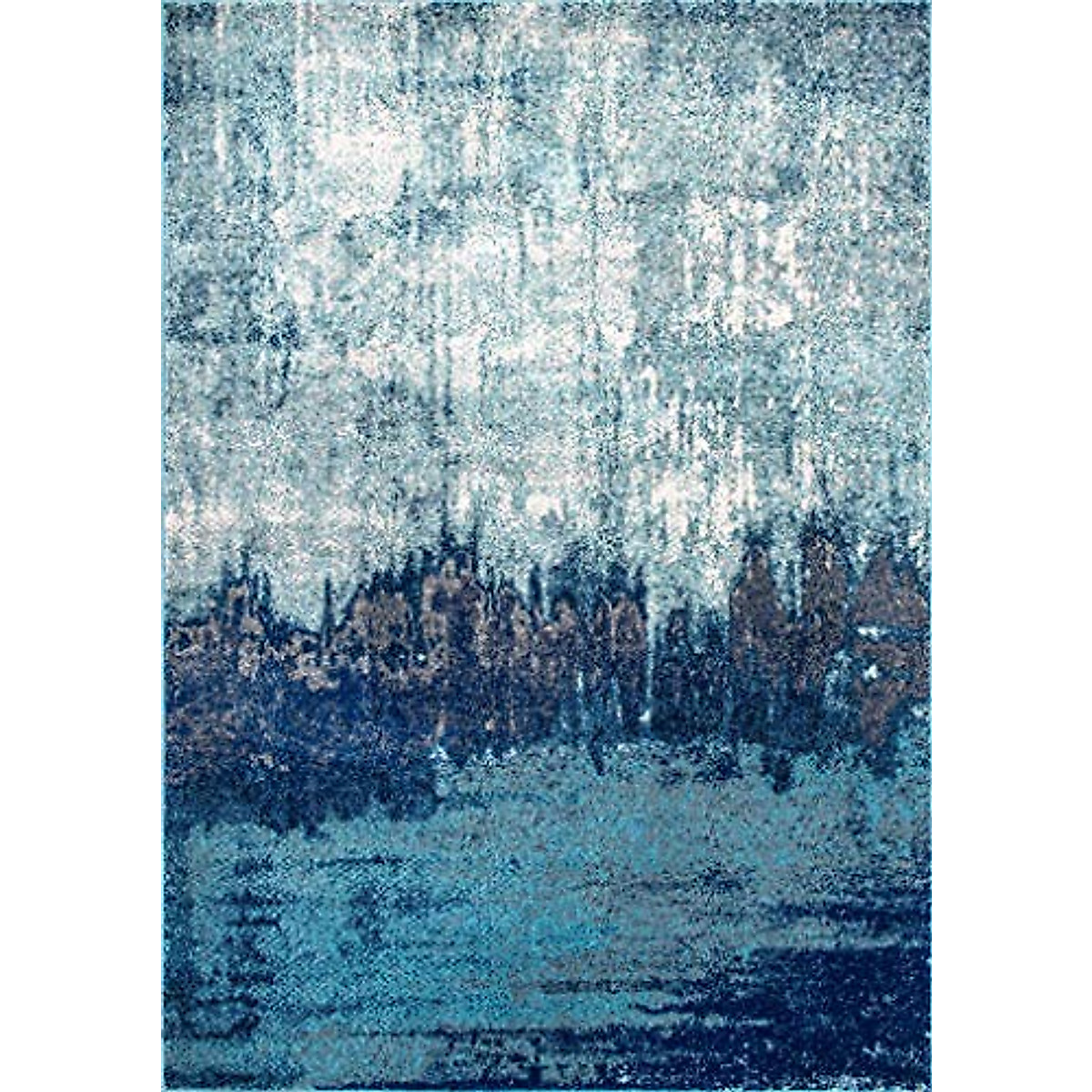 nuLOOM Alayna Abstract Accent Rug, 2' x 3', Blue
