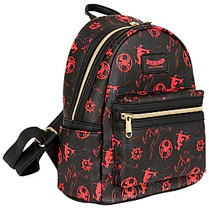 Marvel Spider-Man: Across The Spider-Verse Web Mini-Backpack - Entertainment Earth Exclusive