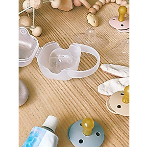 Nipple Shields for Nursing - Soft Set of 3, 24mm / 20mm / 18mm / 16mm, with Free Case | Cushions Sore or Sensitive Nipples, Flex Breastfeeding Shield, Newborn Attachment to Breast, by purifyou (24mm)