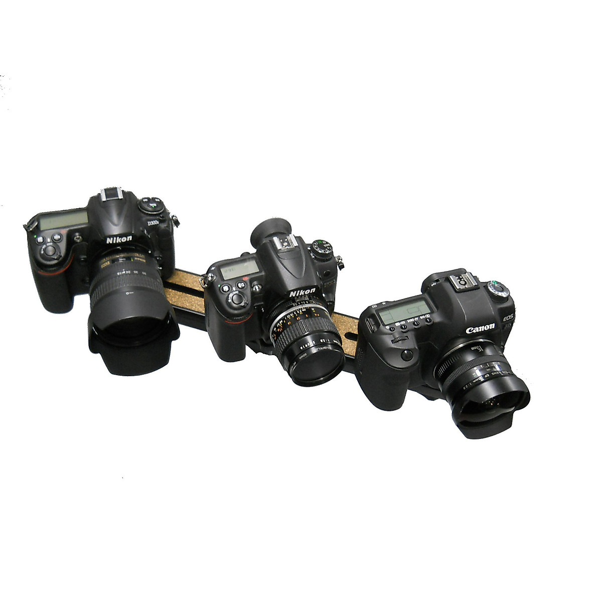 Velbon 473387 Super MAG Plate II Multi-Plate Tripod Accessory for 2 Cameras, Magnesium