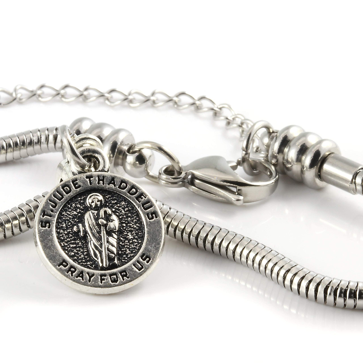 Saint Jude Bracelet - San Judas Tadeo Bracelet a St Jude Bracelet for Women a Great San Judas Bracelet for Women Great San Judas Chain Sanjudas Jewelry St Jude Metals and Sanjudas Tadeo Hospital Gift