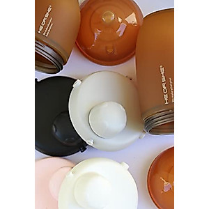 HE OR SHE- Ultra Wide Neck Baby Bottle BPA-Free Transition Cap - fits 5oz and 8oz HE OR SHE Baby Bottles - for Babies 12+ Months (Grey)