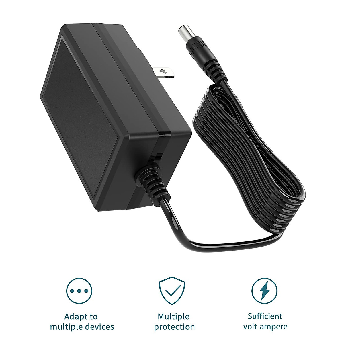 24V 1A Adapter Power Supply 24 Volts 1 Amp 100V~240V AC to DC Plug 5.5x2.1mm & 2.5mm for 24volt 100mA 200mA 300mA 400mA 500mA 600mA 700mA 800mA 900mA 1000mA Equipment