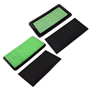 HQRP 2-Pack Filter Combo (Cartridge + Pre-Filter) Compatible with Honda 06172-Z0A-305, 17211-Z0A-013, 17218-Z0A-810, 17218-Z0A-000, 17211-ZOA-013, 17211-Z0A-003 Replacement