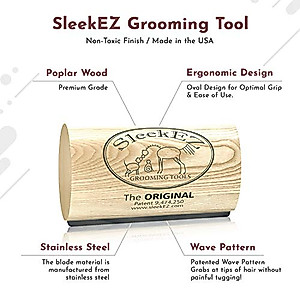 SleekEZ 5" Cat/Dog/Horse Brush Grooming Tool