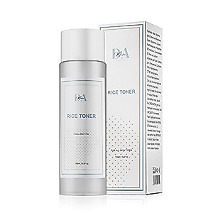 Damisha Rice Toner 5.07 oz | Hydrating | Moisturizing | Glowing Effect | Niacinamide | Facial Tonic for Dry, Sensitive, Oil, Combination, Normal Skin