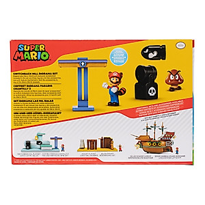 Super Mario Nintendo 2.5" Switchback Hill Diorama Set