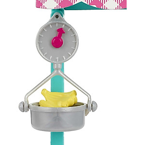 Barbie Careers Doll & Playset, Farmers Market Theme with Brunette Fashion Doll, Furniture & Accessories