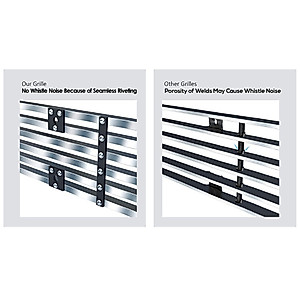 APS Compatible with 2004-2008 Ford F-150 Honeycomb Style Main Upper Billet Grille Grill Insert F65727A