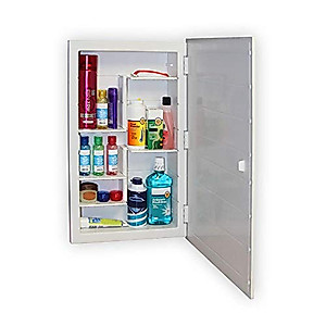 Zaca Spacecab Nunki Recessed Beveled Edge Medicine Cabinet, 16" W x 26" L