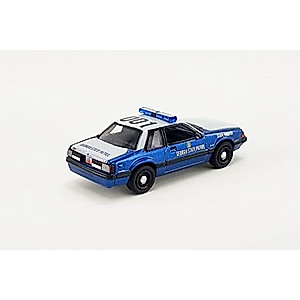 ModelToyCars Georgia State Patrol 1989 Ford Mustang SSP, Blue and White - Greenlight 51408 - 1/64 Scale Diecast Model Toy Car