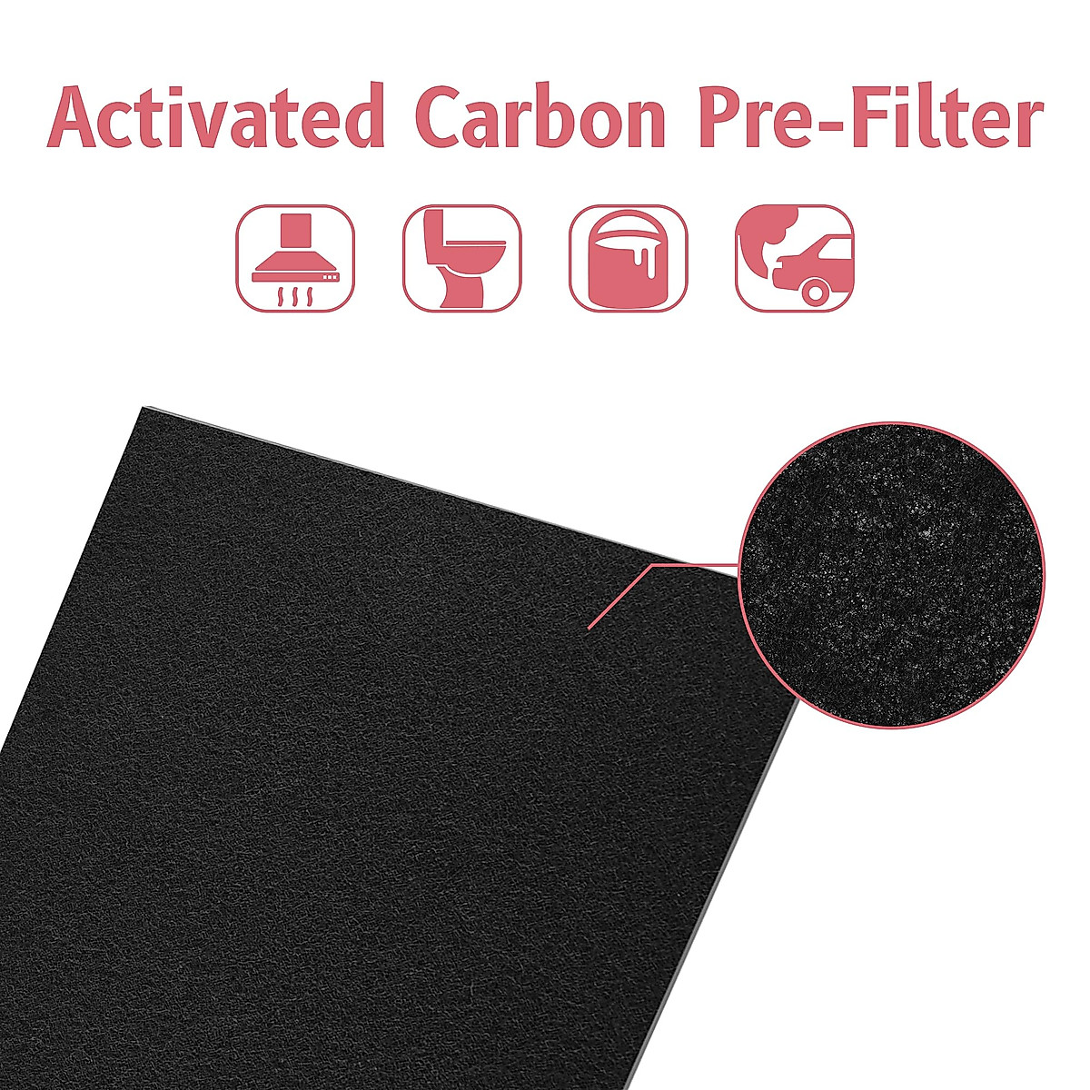 Aneedmore AP-1512HH Filter Replacement Compatible with Coway Airmega AP1512HH and 200M Air Purifiers, 2 HEPA(H13) Filter + 8 Activated Carbon Filters. Part # 3304899