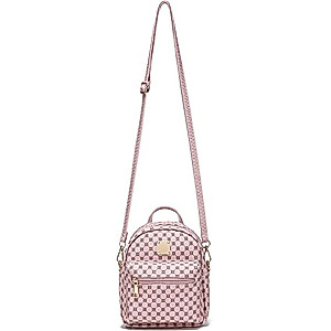 HIYOLALA Mini Backpack for Girls Convertible Small Backpack Purse for Women