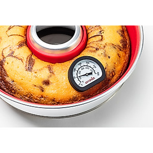 OMNIA Baking Add-ons Bundle - Muffin ring, Silicone Cake Mold, Thermometer and Potholders
