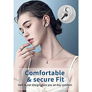 Wireless Ear buds Bluetooth 5.3 in-Ear Earbuds Noise Cancelling 2023 NEW Wireless Headphones LED Power Display IPX6 Waterproof Stereo MINI Bluetooth Earphones with Microphone 36H Battery for Sports