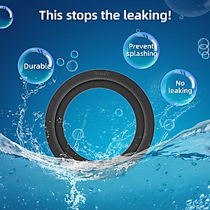 BougeRV RV Toilet Flush Ball Seal Replacement RV Accessories Flush Ball Gaskets for Dometic 300/310/320- Equivalent to Part Number 385311658 (2 Pack)