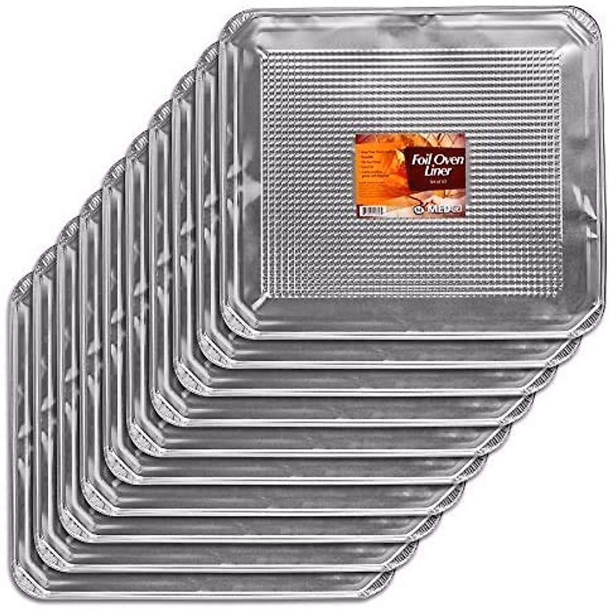 Foil Spillmat Oven Liner 18.5 X 15.5 Inch Set of 20