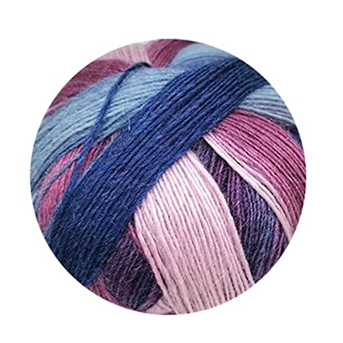 Wool Yarn Ball Thread Knitted Threads Soft and Comfortable Knitting for Mother Grandmother Crafts Making Gift