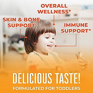 MaryRuth Organics Toddler Vitamin C Drops | USDA Organic Vitamin C Liquid Drops for Toddler | Ages 1-3 Years | Vitamin for Immune Support & Overall Health | Vegan | Non-GMO | Gluten Free | 30 Servings