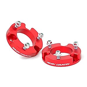 Rough Country 2" Leveling Kit for 05-23 Toyota Tacoma | Anodized Red - 744RED