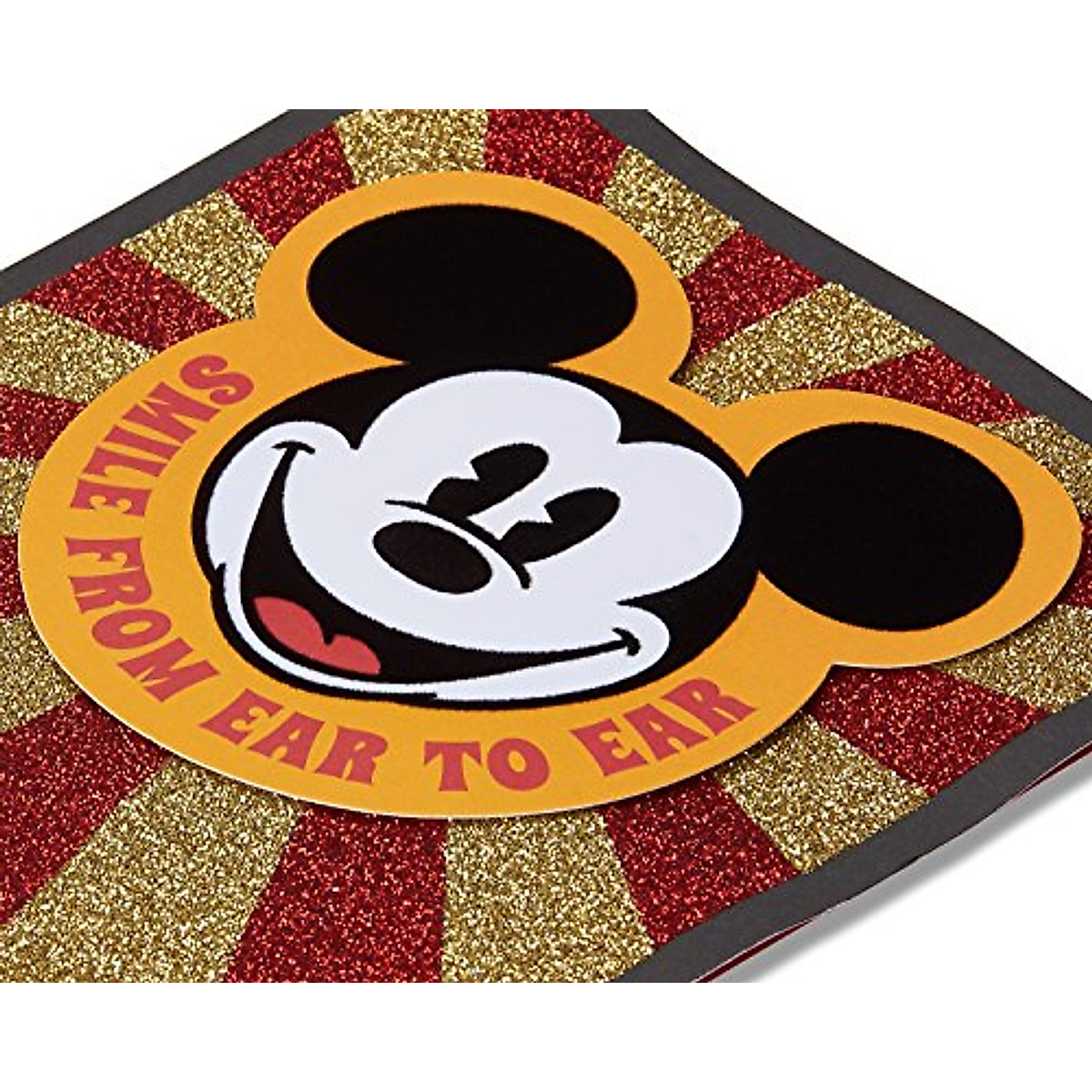 American Greetings Birthday Card for Kid (Mickey Mouse, Smile)