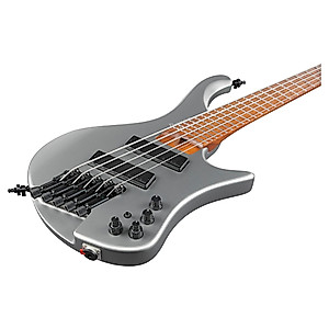 Ibanez EHB1005SMS Ergonomic Headless Bass 5-String Multi Scale Metallic Gray Matte