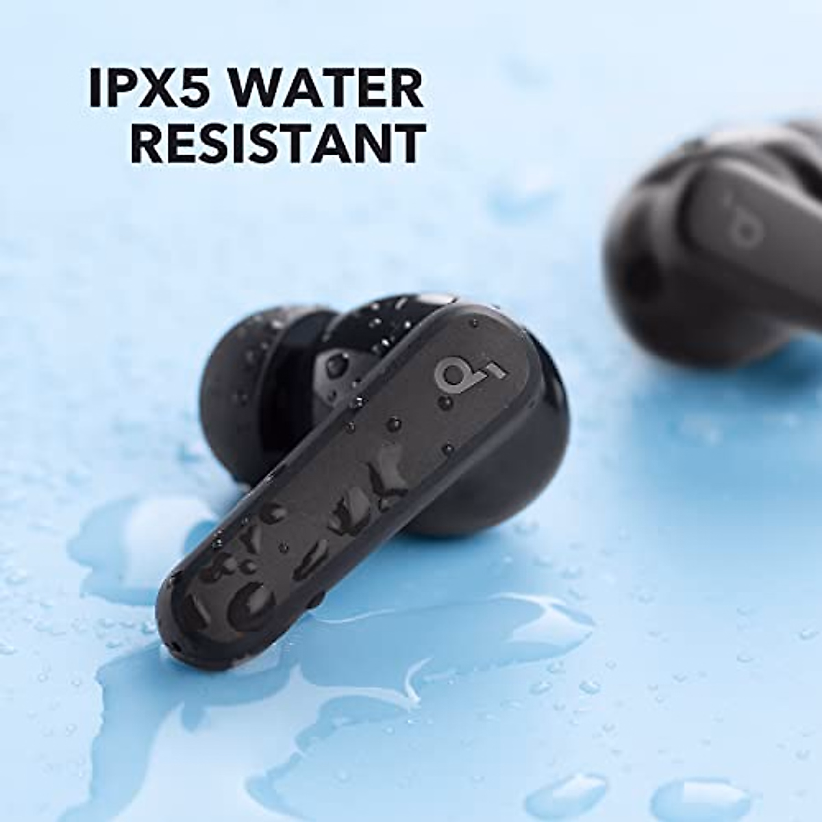 Soundcore by Anker P20i True Wireless Earbuds, 10mm Drivers with Big Bass, Bluetooth 5.3, 30H Long Playtime, Water-Resistant, 2 Mics for AI Clear Calls, 22 Preset EQs, Customization via App